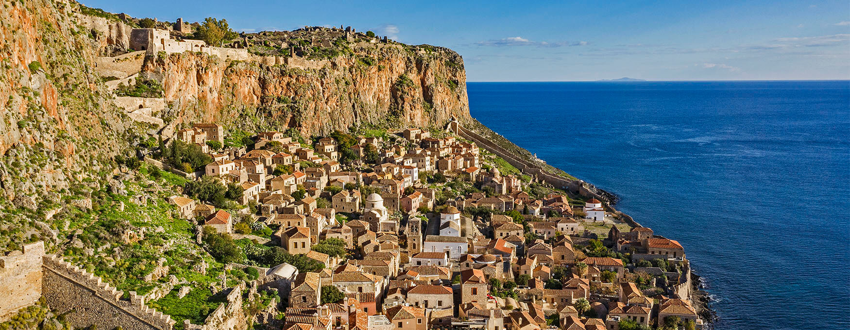 Tower towns in Greece